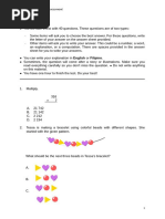 RMA KS2 Answer Sheet | PDF