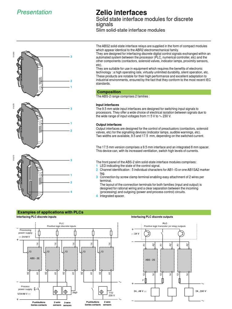 Zelio | PDF | Programmable Logic Controller | Signal (Electrical Engineering)