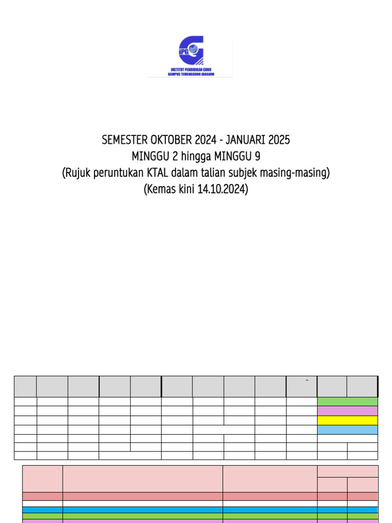 JWI ONLINE PDPP AMBILAN OKT 2024 (14.10.2024) | PDF
