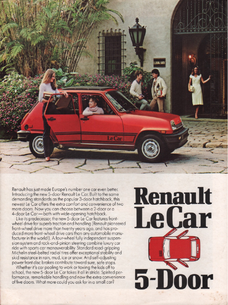 Renault 5 1981 USA | PDF