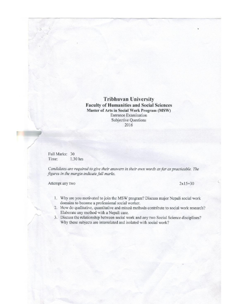 Question Sample 20162017 | PDF