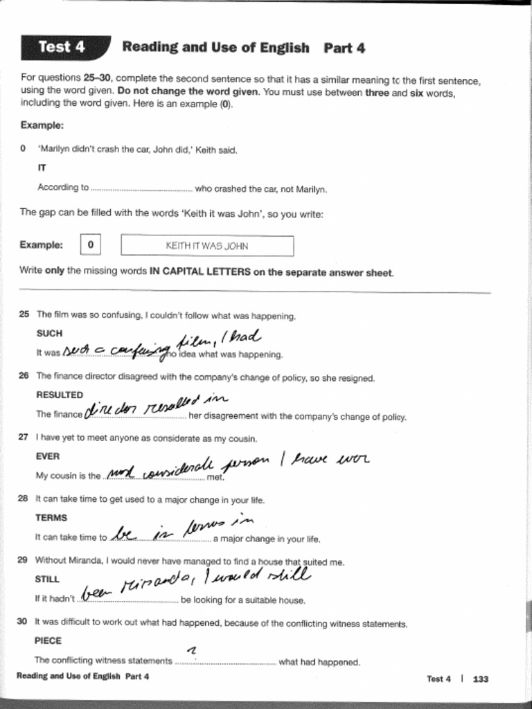 HW Test 4, RUE 4 | PDF