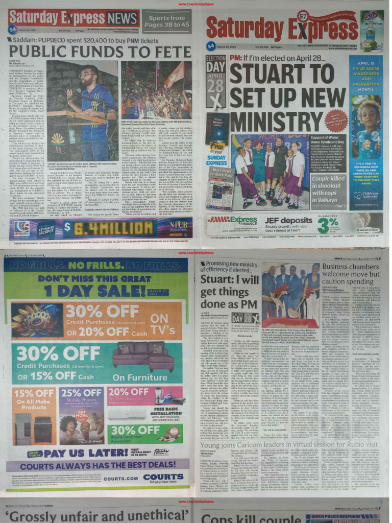 TT Express Saturday 22nd March 2025 | PDF