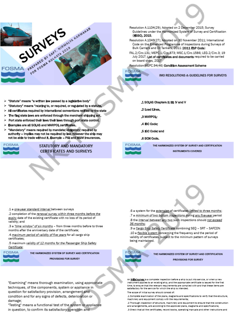 Cmp1 Scon Mod1 Surveys v.0 | PDF | Oil Tanker | Ships