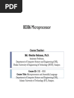 Lecture-11 (80386 Microprocessor) | PDF | Computer Architecture ...