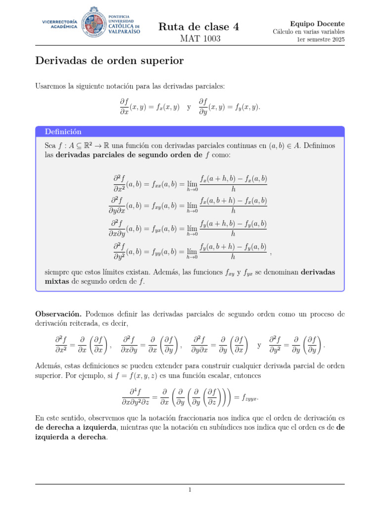 Clase 4 - Orden superior y gradiente | PDF | Degradado | Función ...