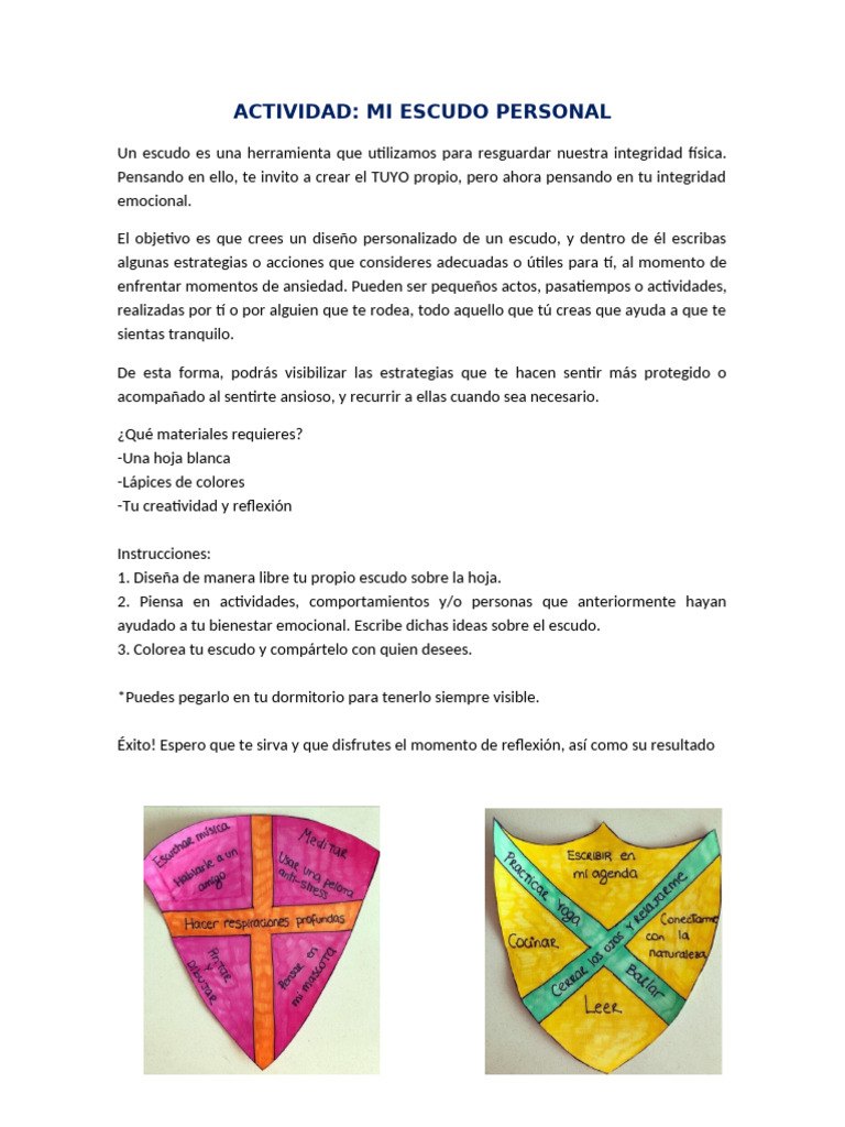 Escudo Personal | PDF