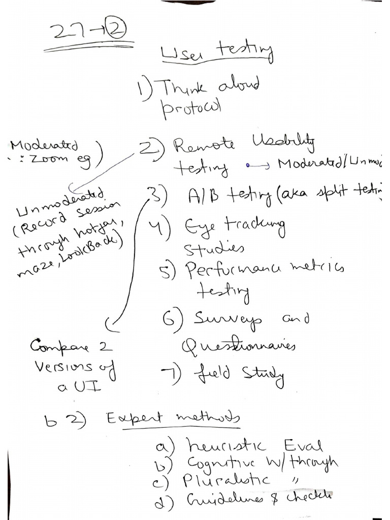 HCI Notes 3 | PDF