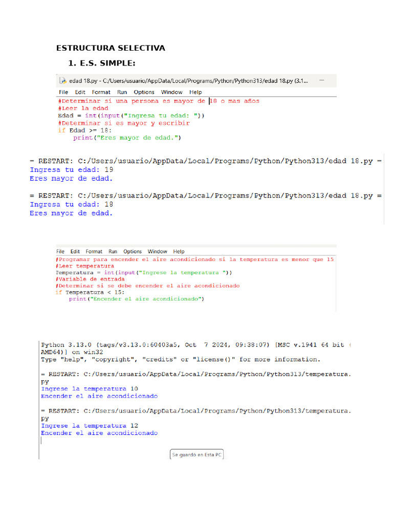 Estructura Selectiva | PDF
