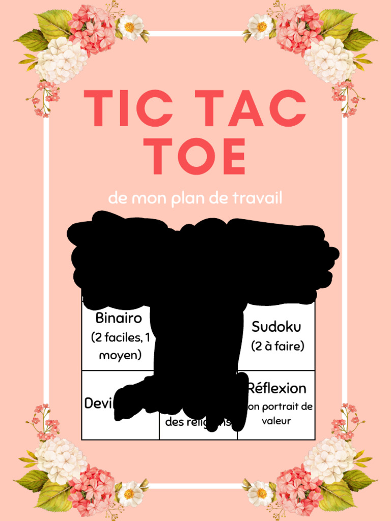 Modifié - TIC TAC TOE | PDF