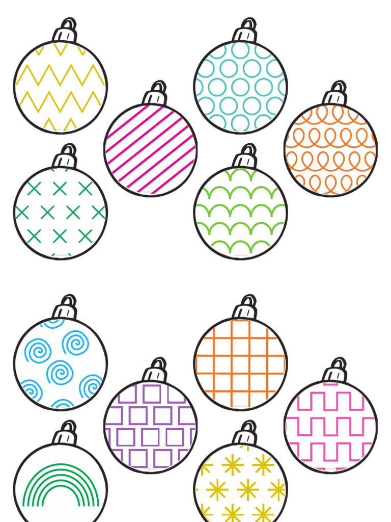 Bauble Cut-Outs | PDF