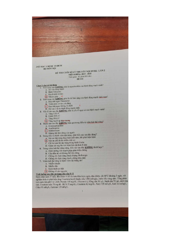 Đề VB2 18 lần 2 | PDF