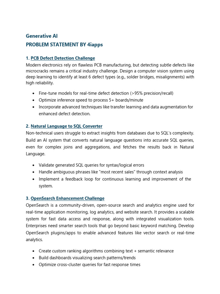 hackathon_siet_problem_statements (2) | PDF | Artificial Intelligence ...