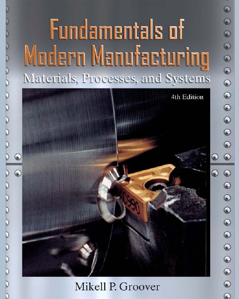 Fundamentals of Modern Manufacturing | PDF
