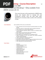 AMOS Training Manual REV 0 20122022 | PDF | Menu (Computing) | Computing