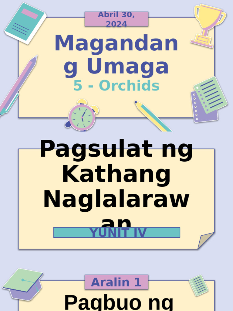 5 - Orchids (Fil-Compo) | PDF