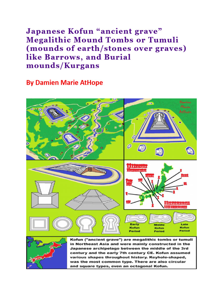 Japanese Kofun: Ancient Megalithic Tombs | PDF