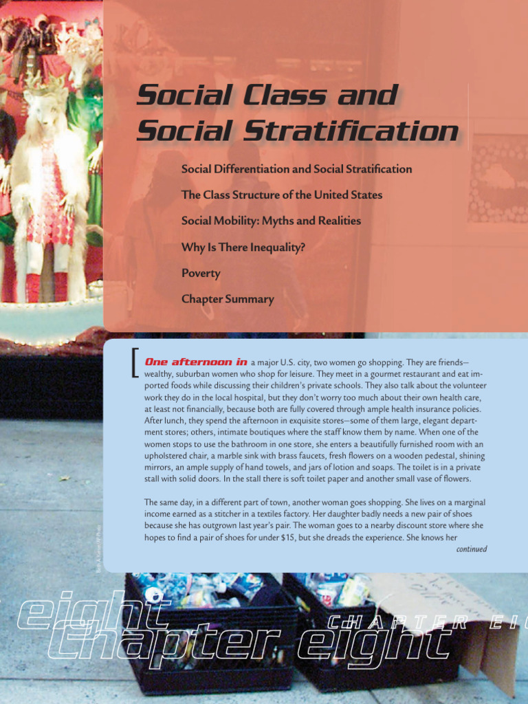 Social Class and Stratification | PDF | Social Stratification | White ...