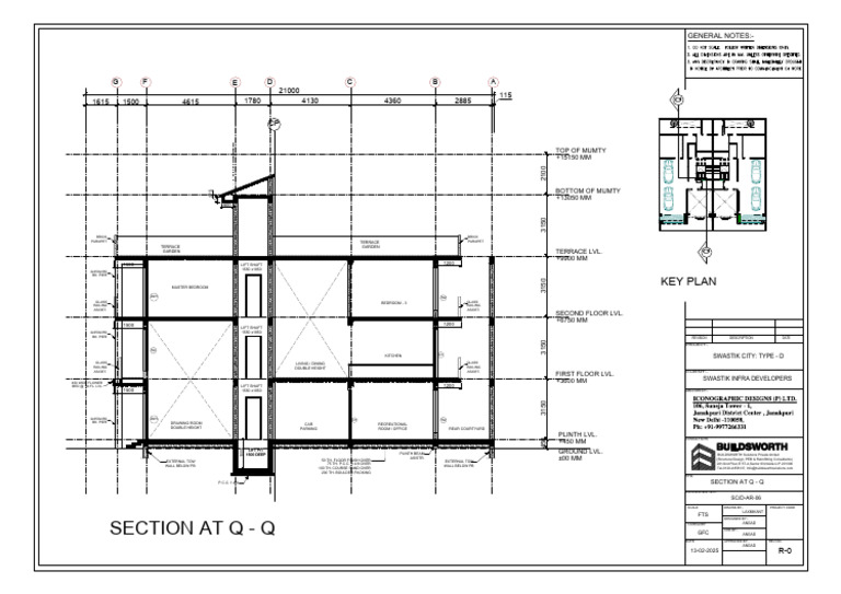 Swastik City Type D Structural Drawing | PDF | Architectural Design ...