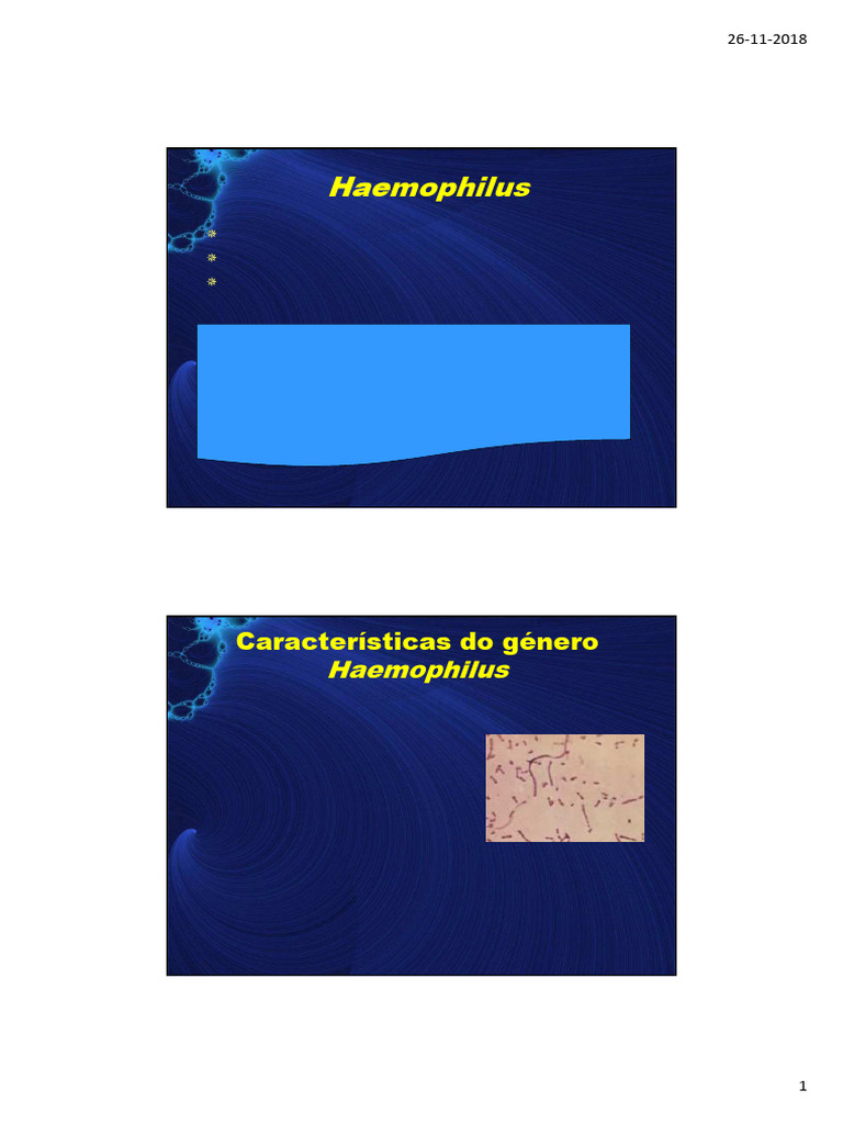 Características e Diagnóstico de Haemophilus | PDF | Mycobacterium ...