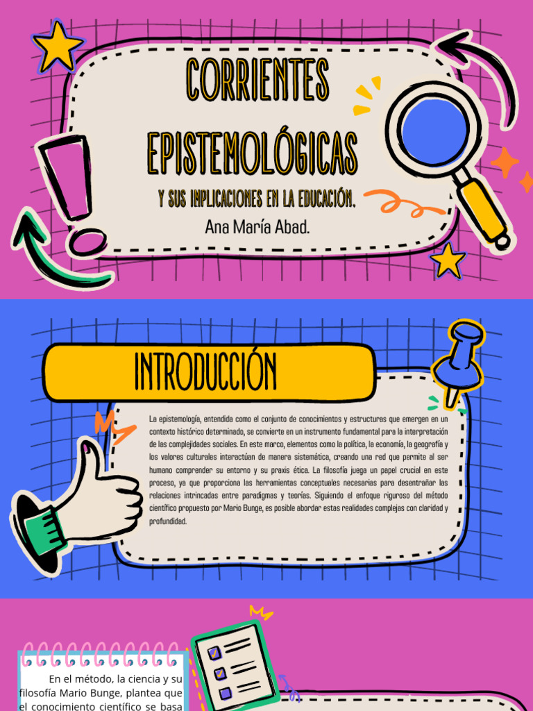 Epistemología y Educación: Corrientes Clave | PDF | Conocimiento ...