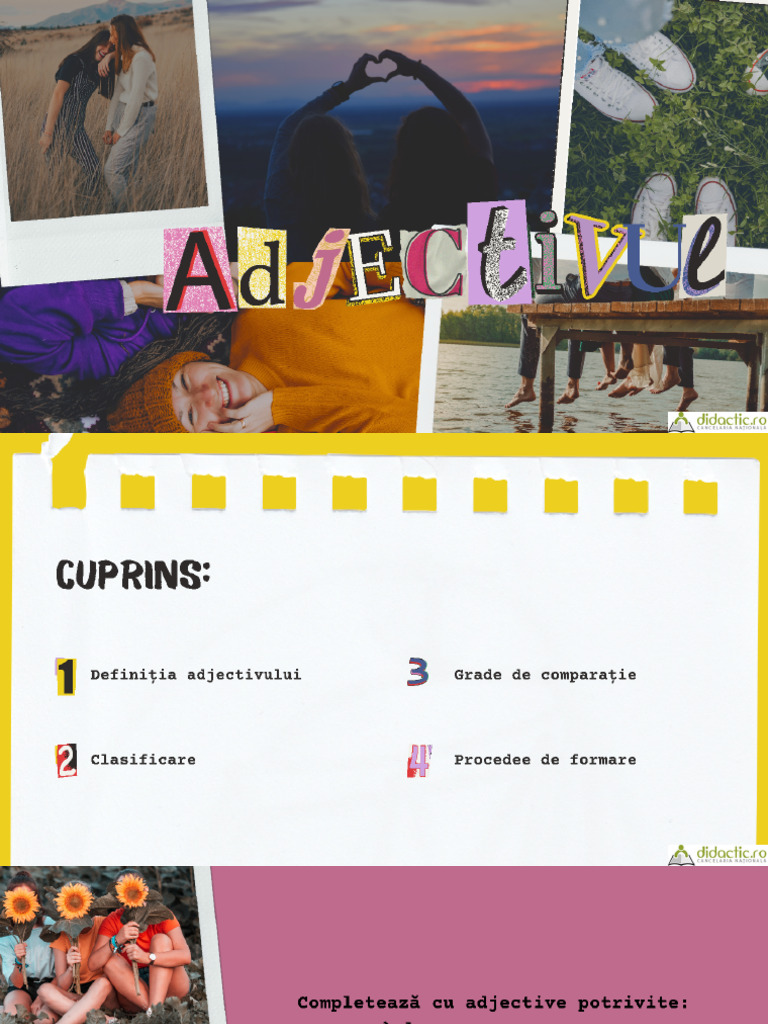 Adjectivul | PDF