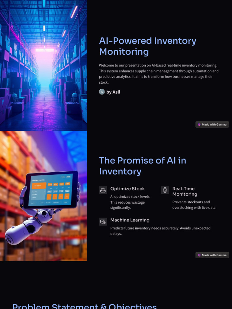 AI Powered Inventory Monitoring | PDF | Artificial Intelligence ...