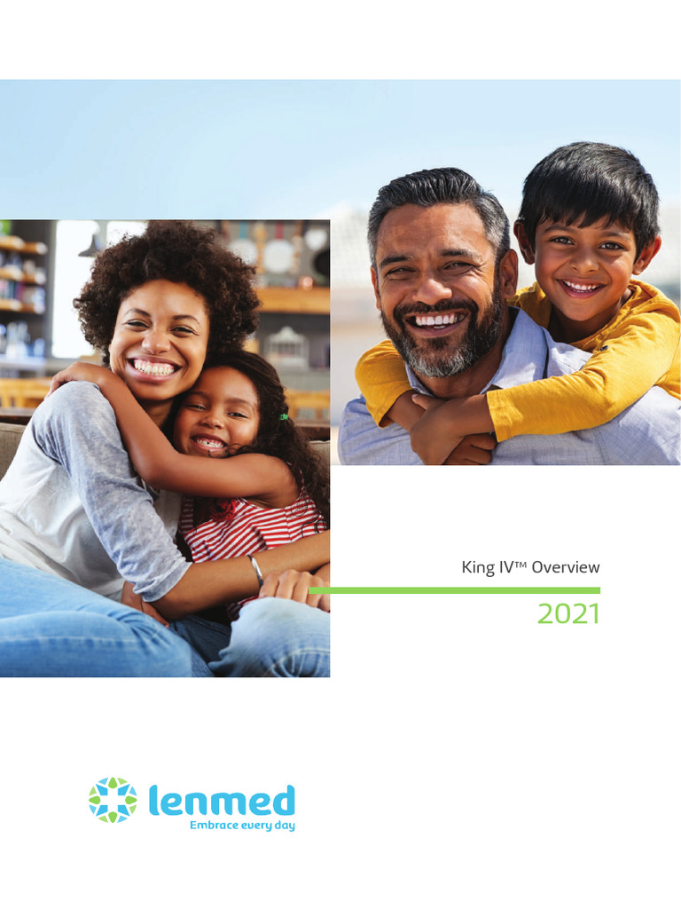Lenmed's King IV™ Corporate Governance Summary | PDF | Internal Audit ...