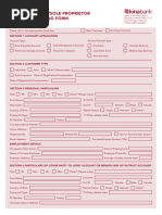 Kina Bank Business Account Application Form | PDF | Cheque | Banks
