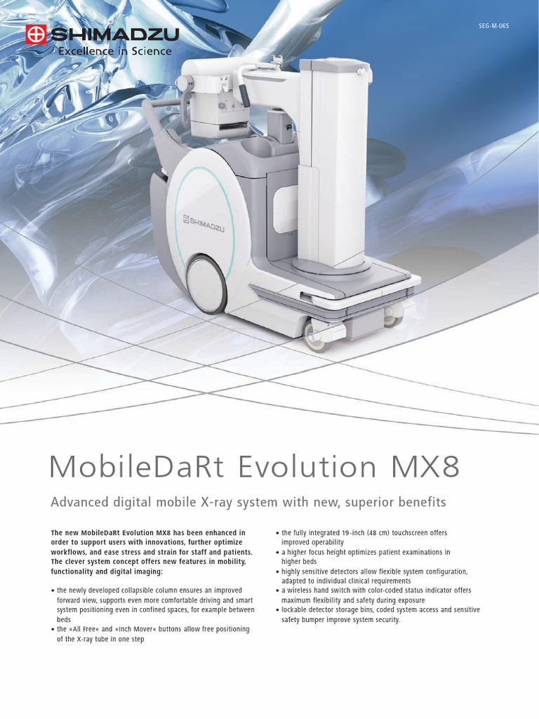 Eflyer MobileDaRt Evolution MX8c ENG | PDF | Radiography | Pixel