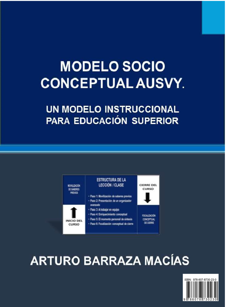 Modelo Socio Conceptual AUSVY en Educación | PDF | Aprendizaje | Diseño ...