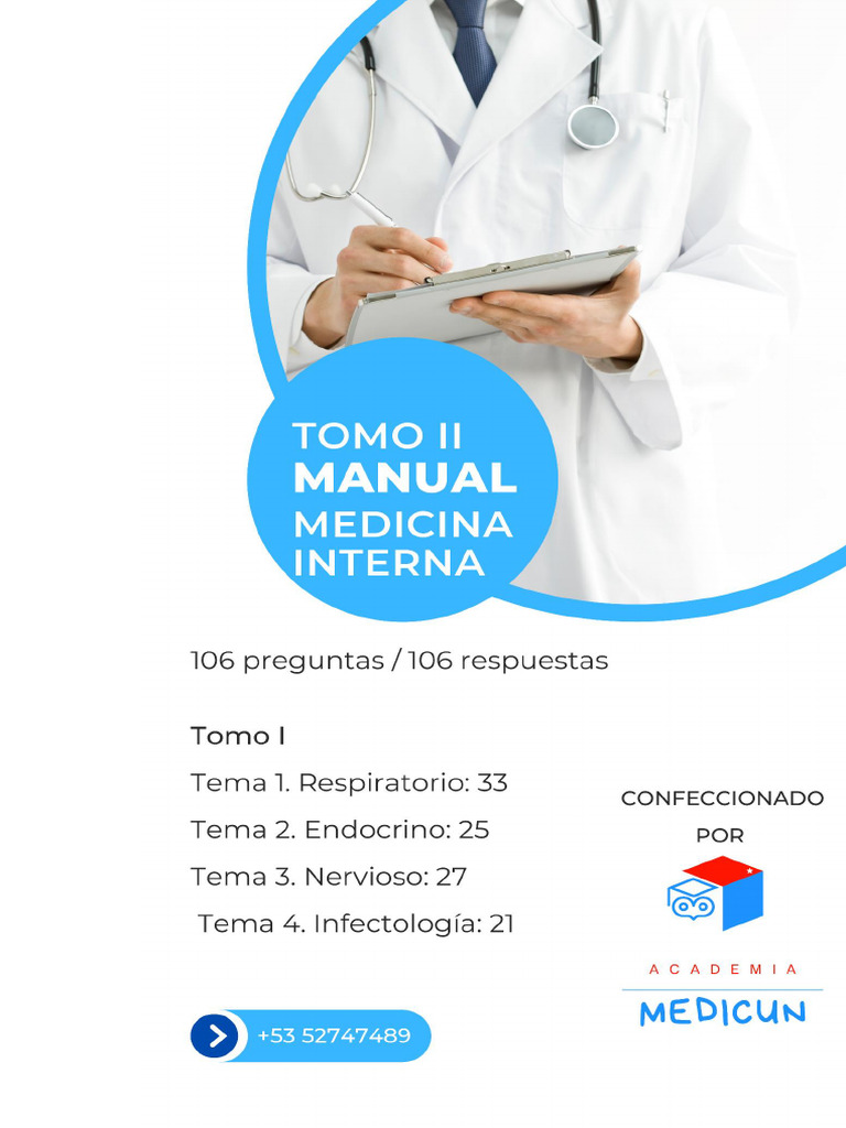 TOMO II Medicina Interna | PDF | Carrera | Asma