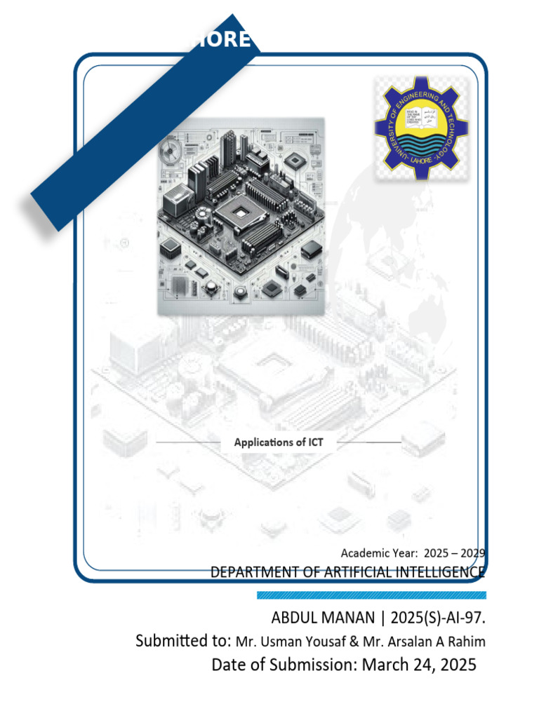 Abdul Manan - Section (B) - 2025 (S) - Ai-97 | PDF | Solid State Drive | Computer Data Storage