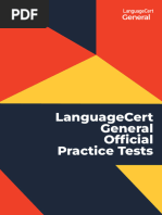 Language Cert B1 Practice Tests | PDF