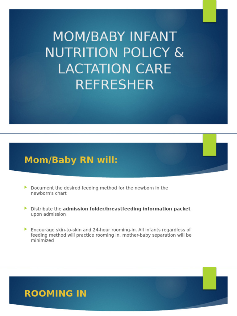 MOMBABY Lactation Refresher | PDF | Breastfeeding | Infants