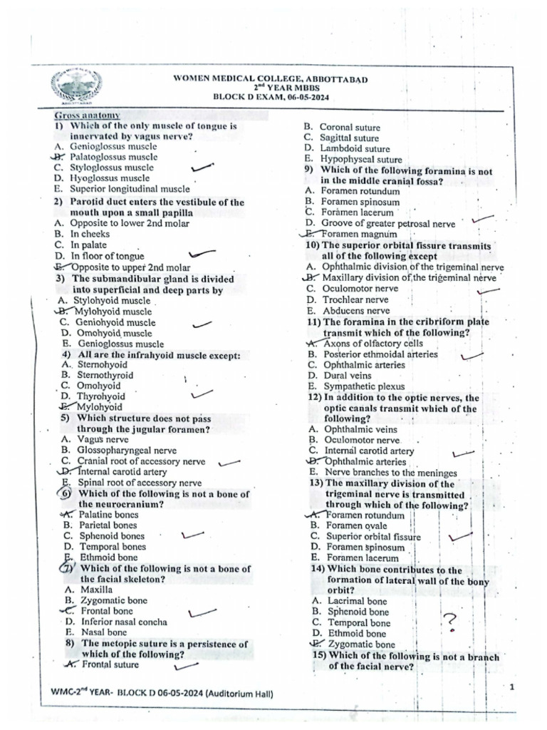 BLOCK D COM BY KK. TMM. WMC | PDF