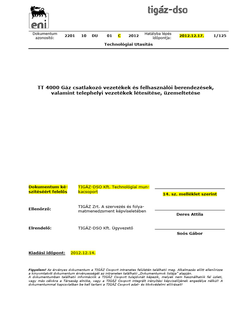 Tigáz | PDF