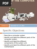 Parts of A Computer Case Labelled Diagram | PDF | Computers