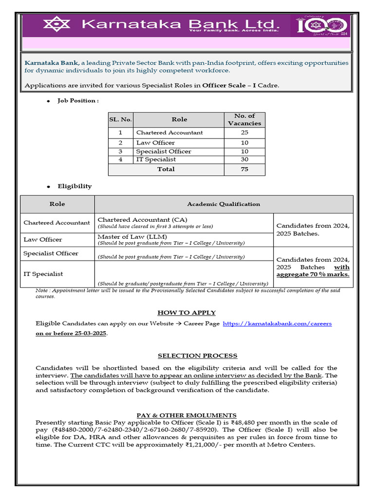 Notification Specialist Officers Iba Scale I | PDF | Justice | Crime ...