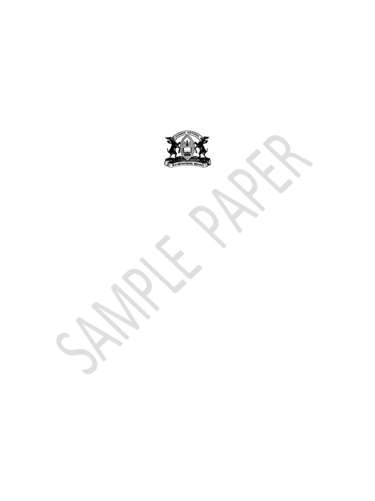 Uganda Certificate of Education Overview | PDF