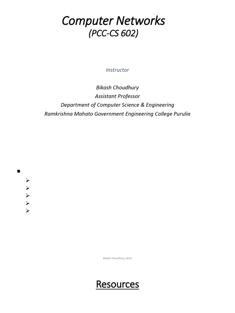 Computer Networks Ch5 DataLink Layer | PDF | Error Detection And Correction | Computer Science