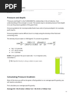 Pressure Gradient Calculation | PDF