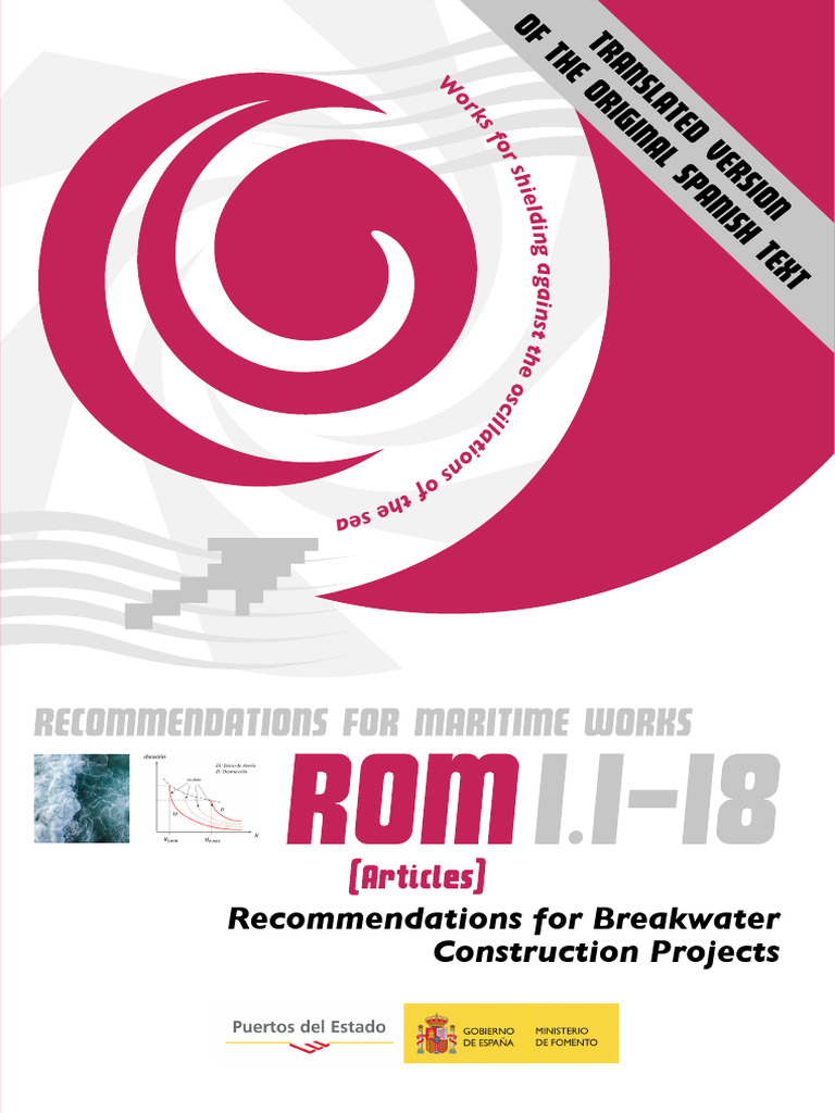 ROM Definition in Breakwater Construction | PDF | Probability Density ...