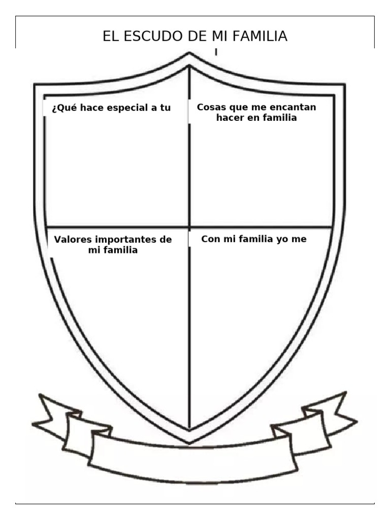 El Escudo de Mi Familia | PDF
