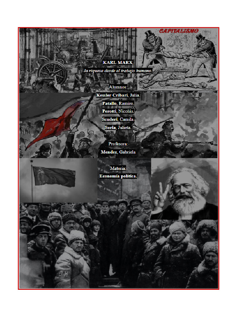 Vida y legado de Karl Marx en el siglo XIX | PDF | Karl Marx | Comunismo