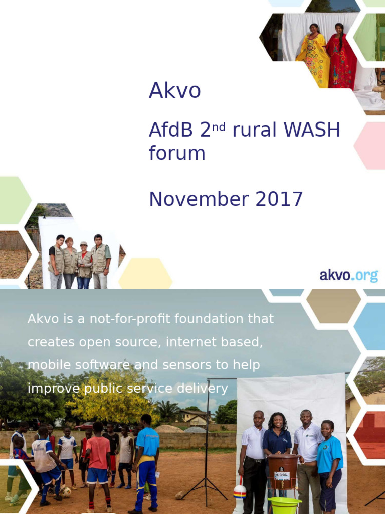 018_AKVO AfdB Presentation | PDF | Water | Hydrology