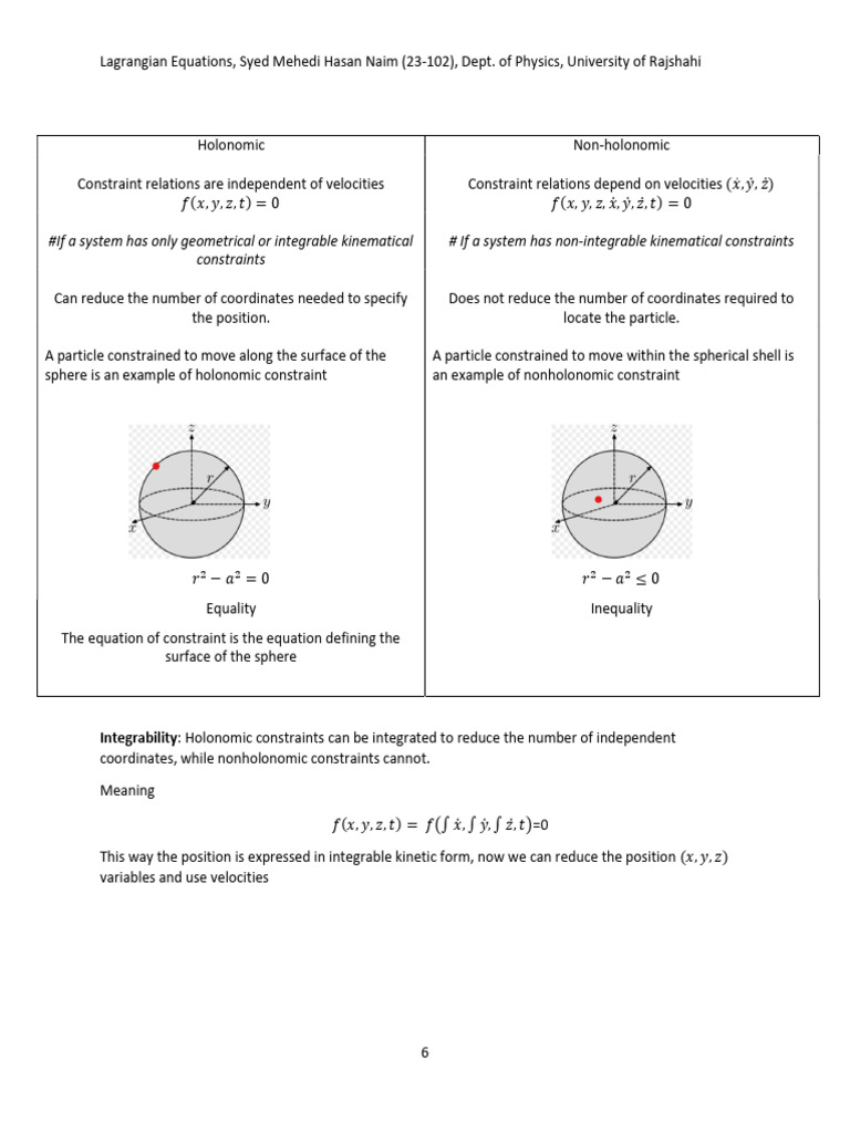 Contraints | PDF