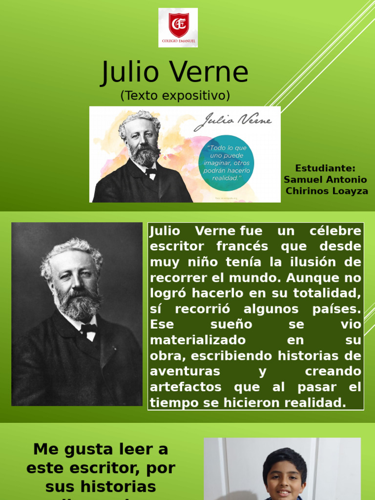 Julio Verne: Padre de la Ciencia Ficción | PDF | Julio Verne