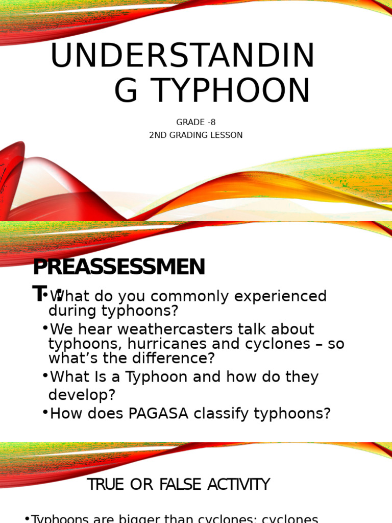 Understanding Typhoon Final Ppt PDF Compress (1) | PDF | Tropical Cyclones | Eye (Cyclone)