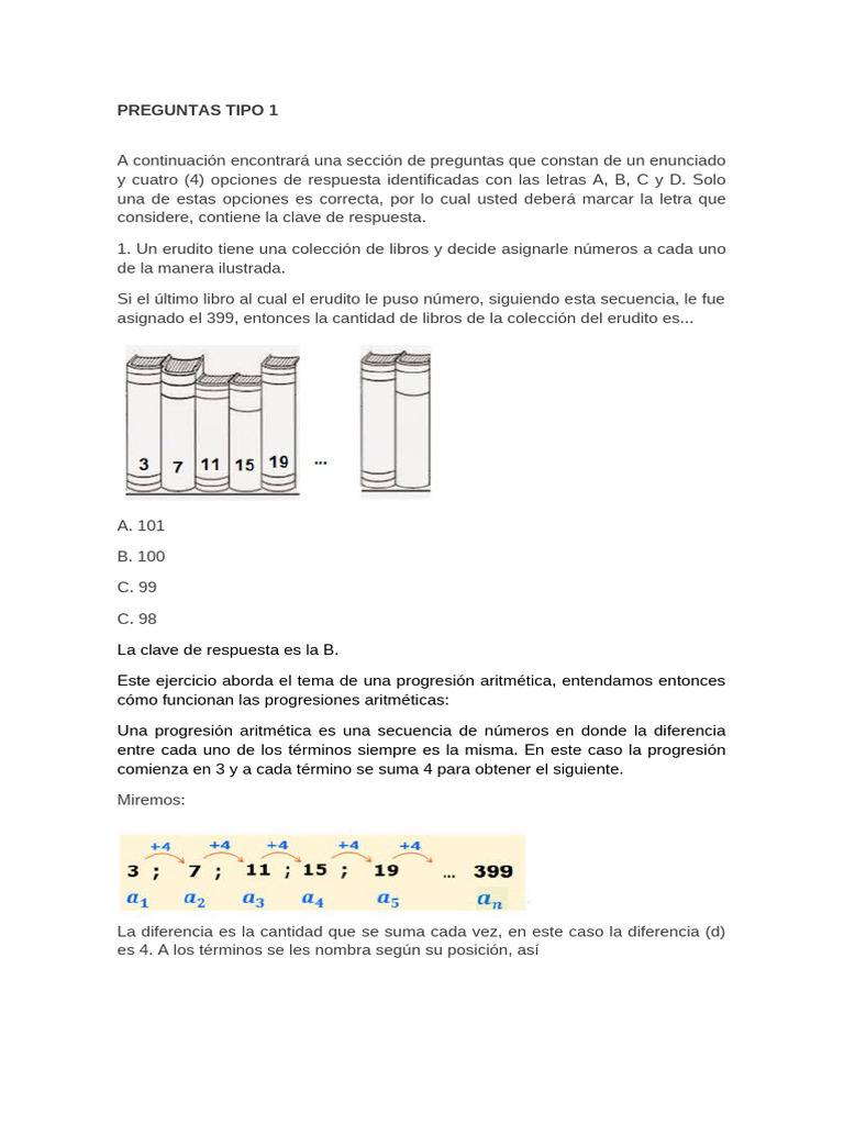 Analisis Matematico Preguntas Tipo 1 | PDF | Multiplicación | Número primo